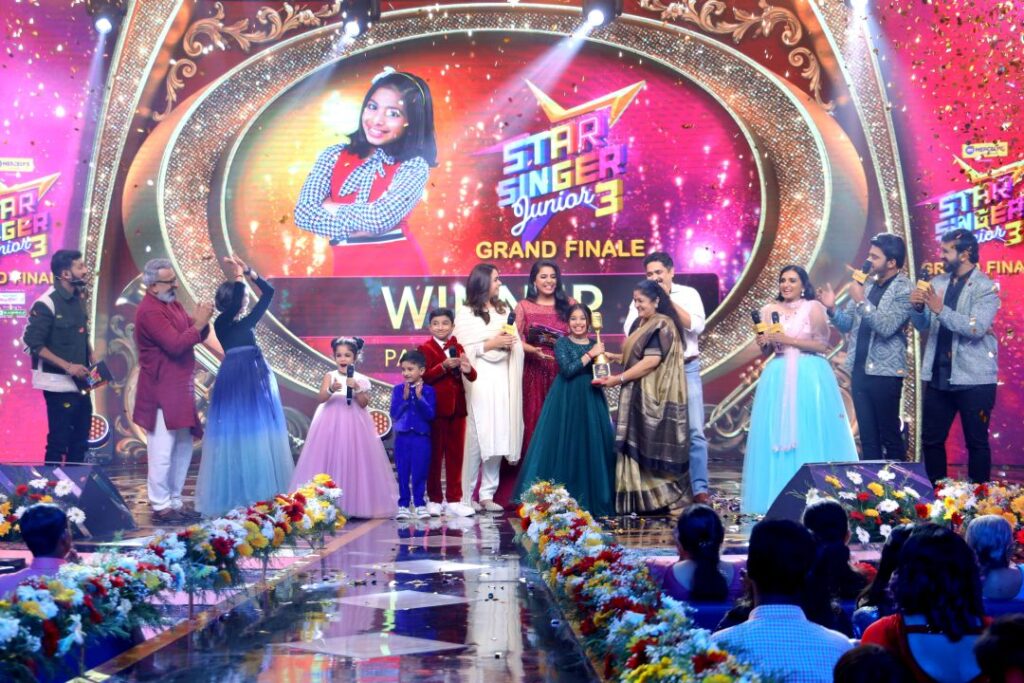 Pallavi Ratheesh is the Winner of Star Singer Junior 3