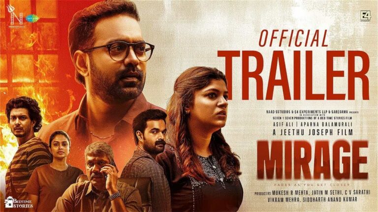 Mirage Official Trailer Out Via E4 Entertainment YouTube Channel ...