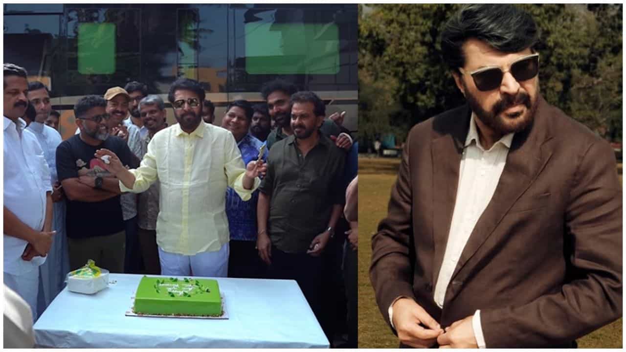 New year Celebration of Mammootty at Patriot Set - Kerala TV